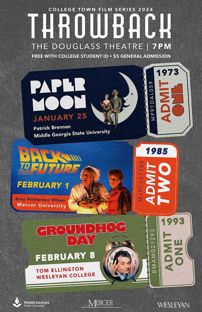 2024 College Town Film Series Explores Throwback Theme: Middle Georgia ...